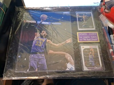 LeBron James 12x15 Plaque with 8x10 Picture, 2 Cards and Engraved Plate ...