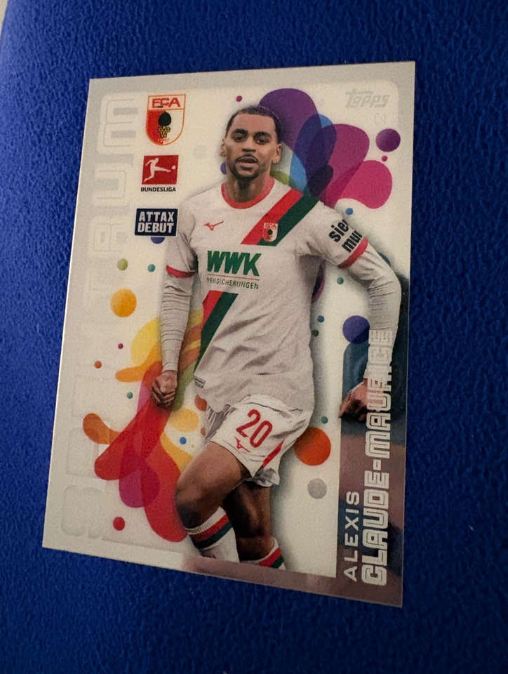 Topps Match Attax 25/26 Bundesliga Spektrum Alexis Claude-Maurice C-1 ...