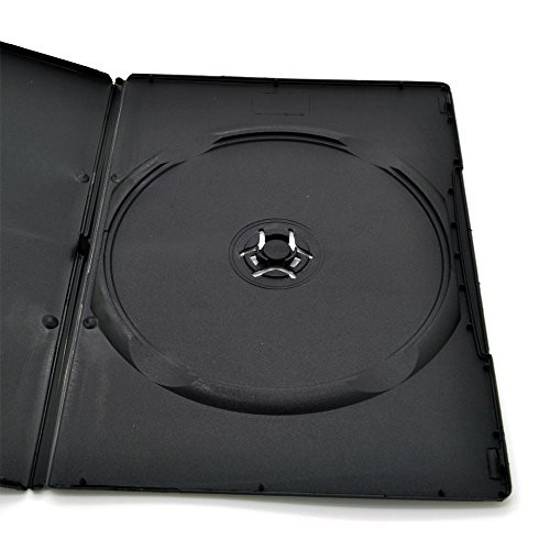 7mm Slim Black Single CD/DVD Case, 100 Pieces Pack. | eBay