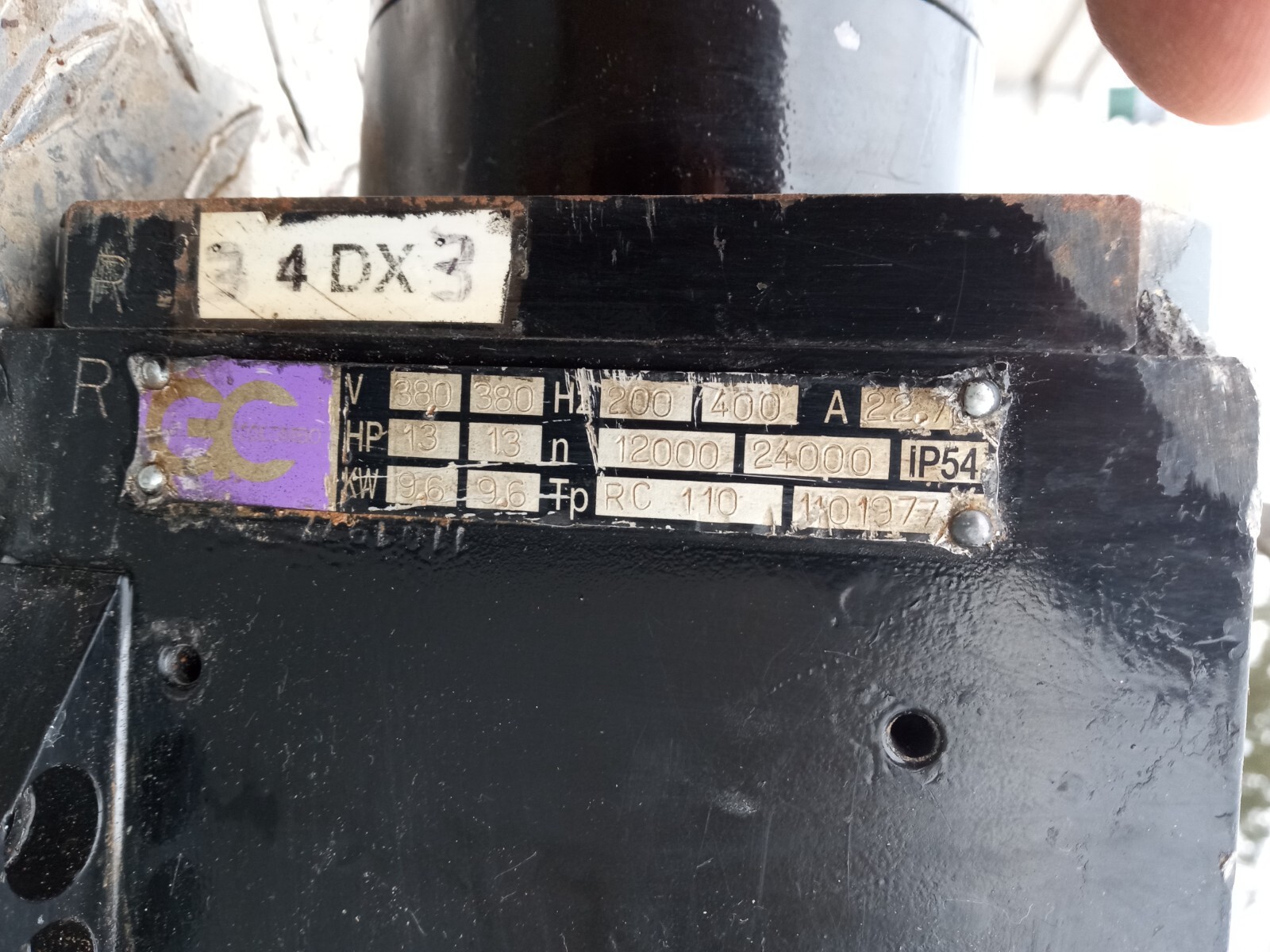 G. COLOMBO RC 110 CNC ROUTER SPINDLE A22.97 1.3HP ***XLNT*** | eBay