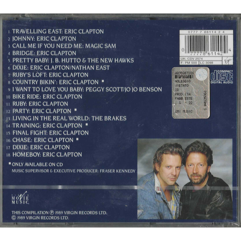 Eric Clapton - Homeboy (Original Soundtrack) for sale online | eBay