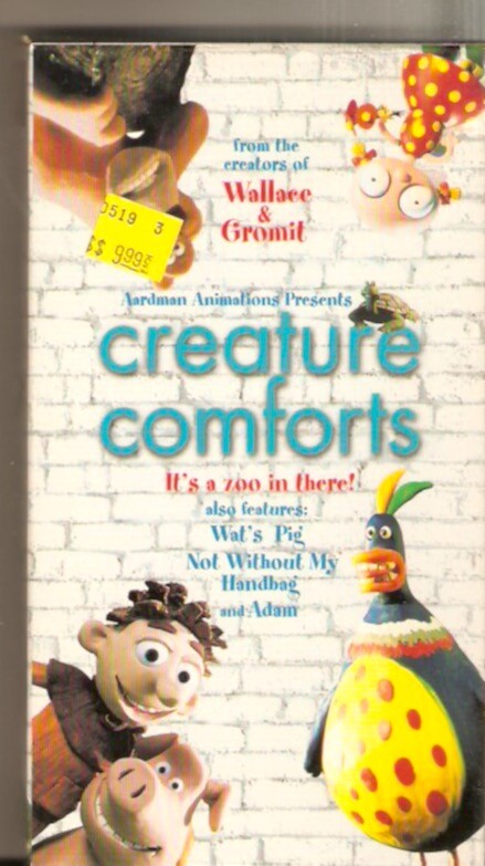 Creature Comforts - Wallace & Gromit ( 1997 VHS ) Features 4 Animated ...
