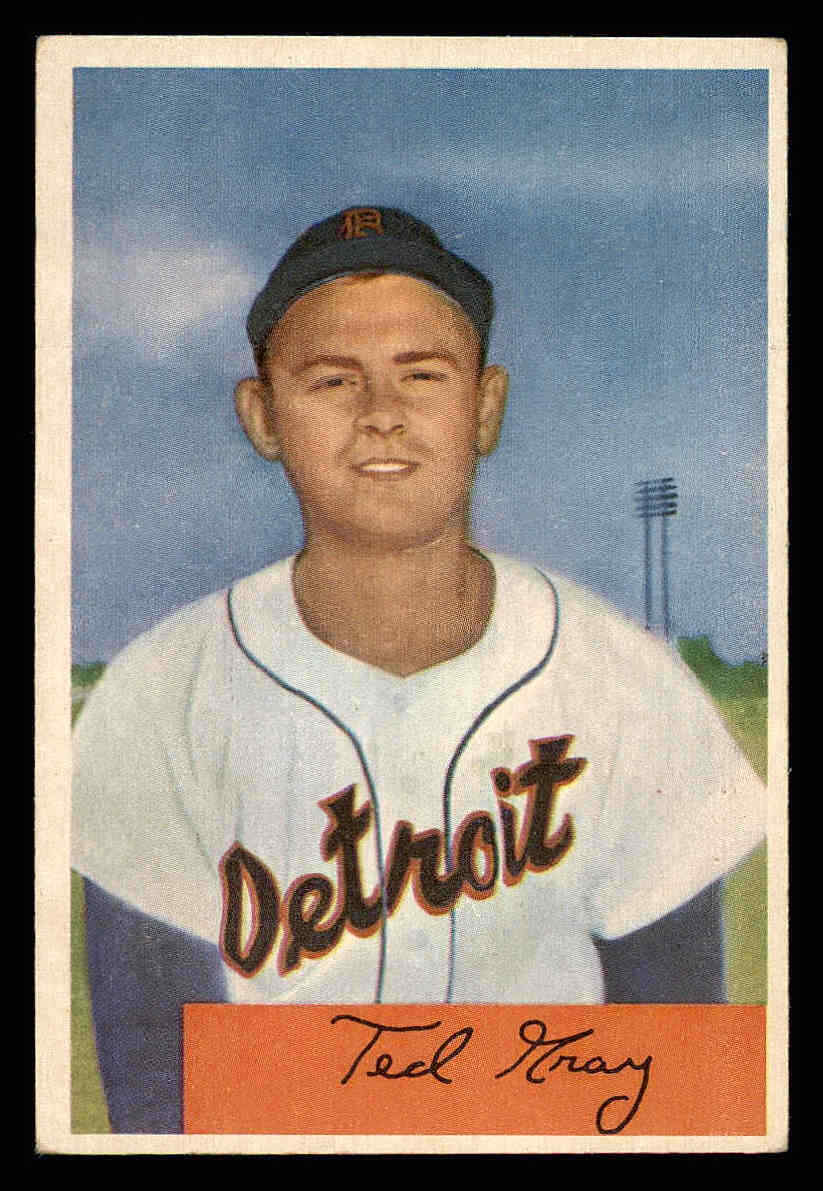 1954 Bowman #71 Ted Gray Scan of the Card You'll receive Condition: EX ...
