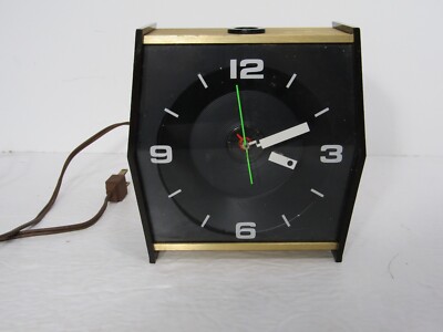 Vintage Stancraft High Time Ceiling Light Alarm Clock 1960s runs see ...