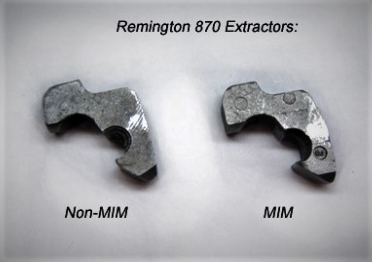 REMINGTON 870 BOLT ASSY * POLICE MAGNUM NON MIM EXTRACTOR * MATTE BLACK ...