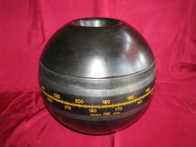 10" HOKUSHIN MARINE GYROSPHERE - SHIPS MAIN GYRO COMPASS YOKOGAWA JAPAN ...