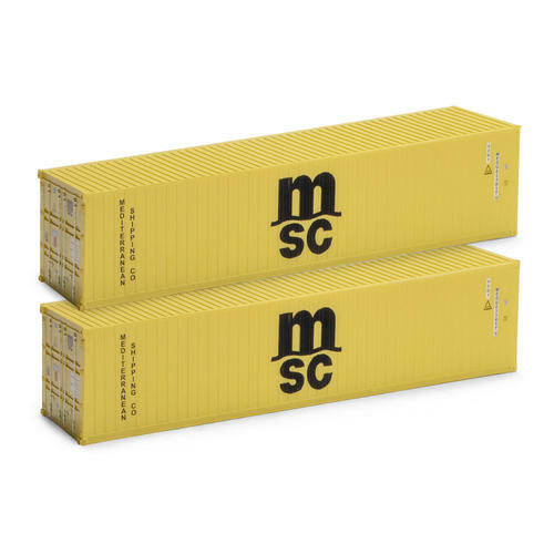 Menards ~ O Scale 40-Foot MSC Containers (2-Pack) | eBay
