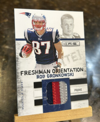 2010 Rookies & Stars Freshman Orientation Rob Gronkowski RC Jersey ...
