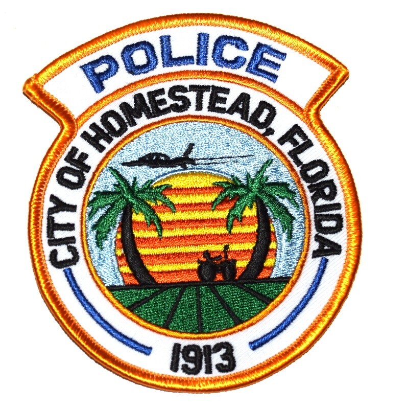HOMESTEAD – POLICE - FLORIDA FL Sheriff Police Patch FIGHTER JET ...