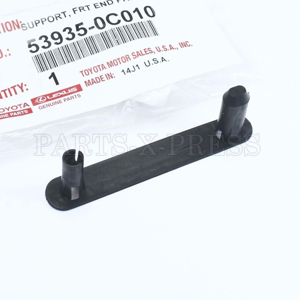 GENUINE OEM TOYOTA FRONT FENDER EXTENSION PANEL PLASTIC BLACK CLIP ...