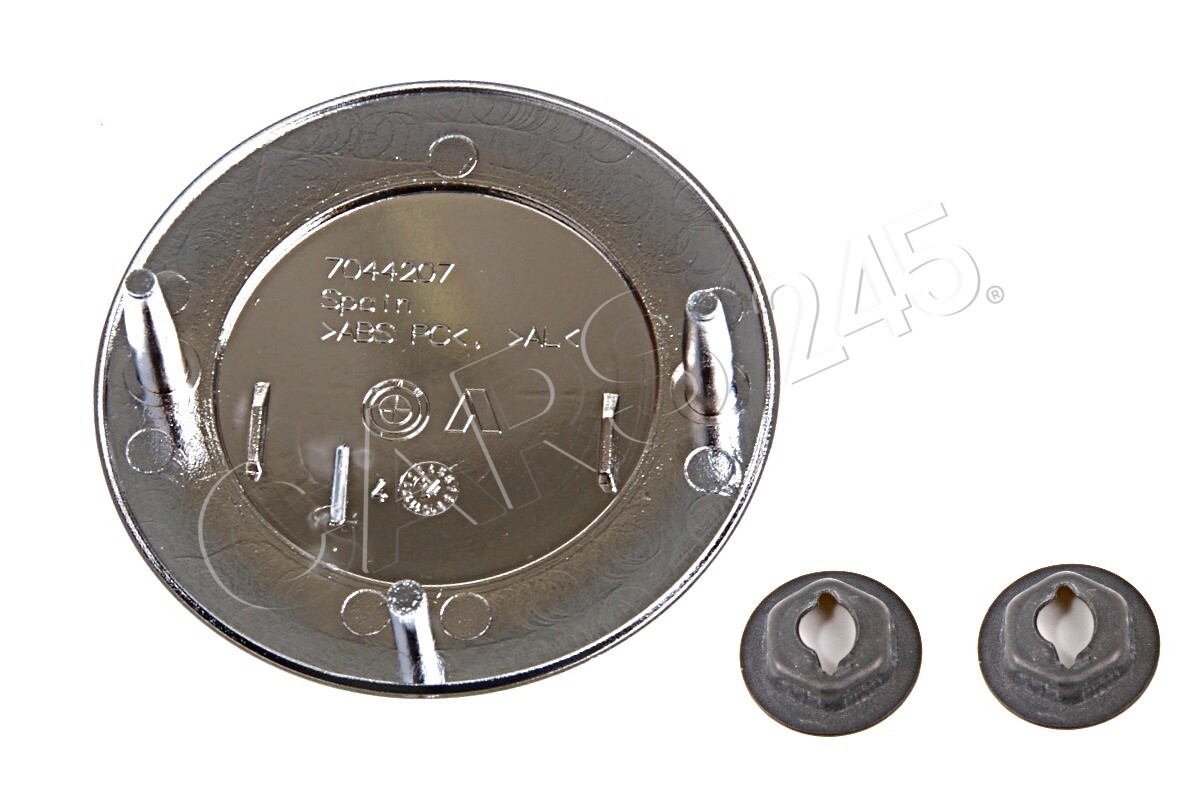 Genuine BMW Z4 E85 E86 E89 Front Emblem Hood or Fender Badge w. Spring ...