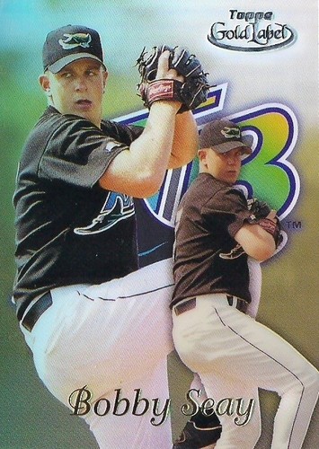 BOBBY SEAY 1999 Topps Gold Label Class 2 RC Card Tampa Bay Devil Rays ...