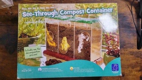 Seethrough Compost Container Stem Toy (Open Box) Never Used 86002050953 ...