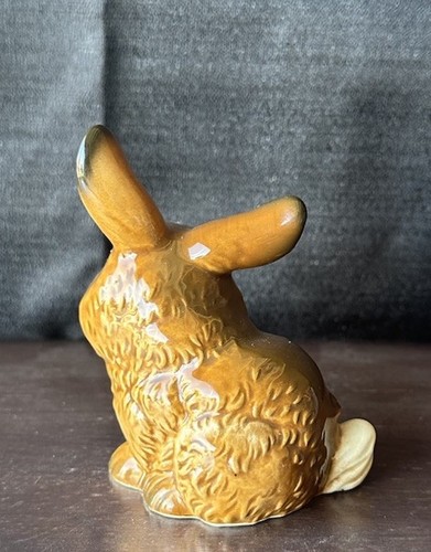 Vintage Goebel Brown Bunny Rabbit Figurine Sitting Excellent Condition ...