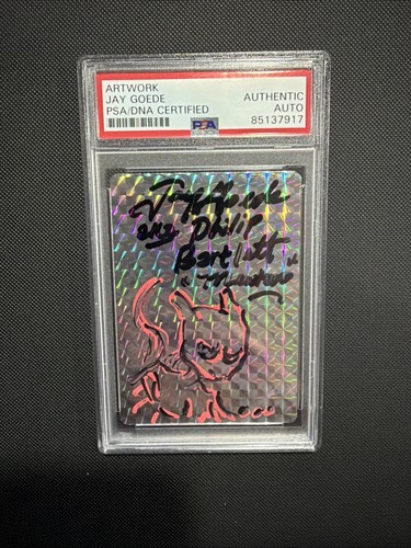 Jay Goede Custom Artwork Authenticated Art Card Signed by Artist | eBay