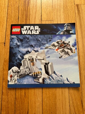 Lego Star Wars Hoth Wampa Cave (8089) Instruction Booklet Only | eBay