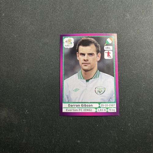 352 DARRON GIBSON IRELAND PANINI UEFA EURO 2012 POLAND UKRAINE FOOTBALL ...