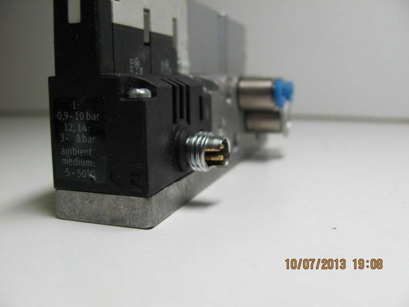 FESTO 533342M 533343J Solenoid Valva W/ VMPA1-FB-EMS-8 for sale online ...