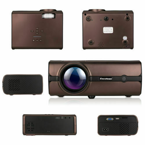Excelvan BL46 LED Home Theatre Cinema Projector 1080p 8GB 4K Android 6. ...