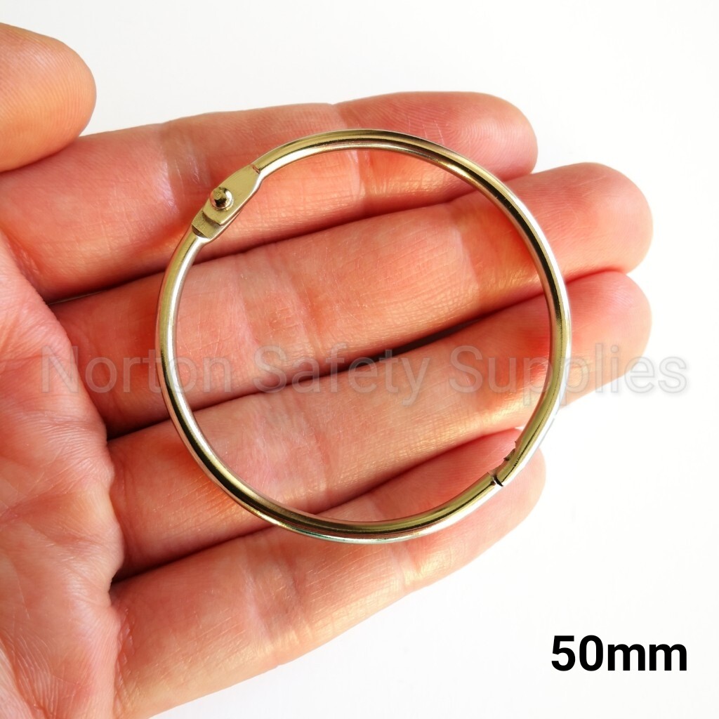 Hinged Key Rings / Split Rings - CHOOSE SMALL - EXTRA LARGE | eBay UK