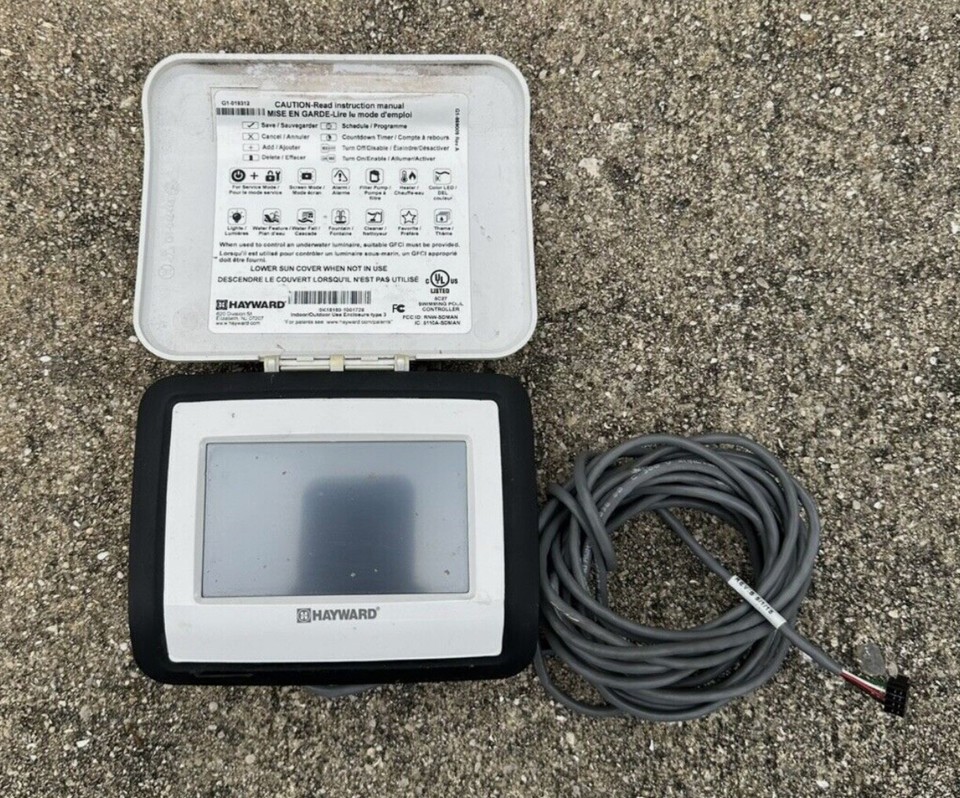 Hayward HLHCONTROL VS OmniHub Wall-Mount Smart Controller 4 Wire Port ...