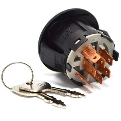Ignition Key Switch w/ Key for John Deere L120 L130 G110 LY18 Lawn ...