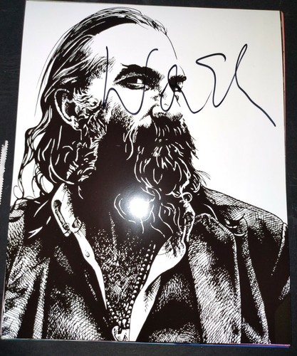 WARREN ELLIS NICK CAVE & THE BAD SEEDS PUNK ICON SIGNED 8x10 PHOTO ...