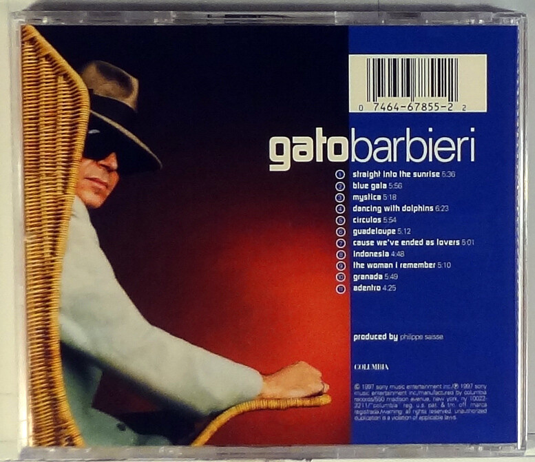 GATO BARBIERI-QUE PASA-1997 COLUMBIA CD | eBay