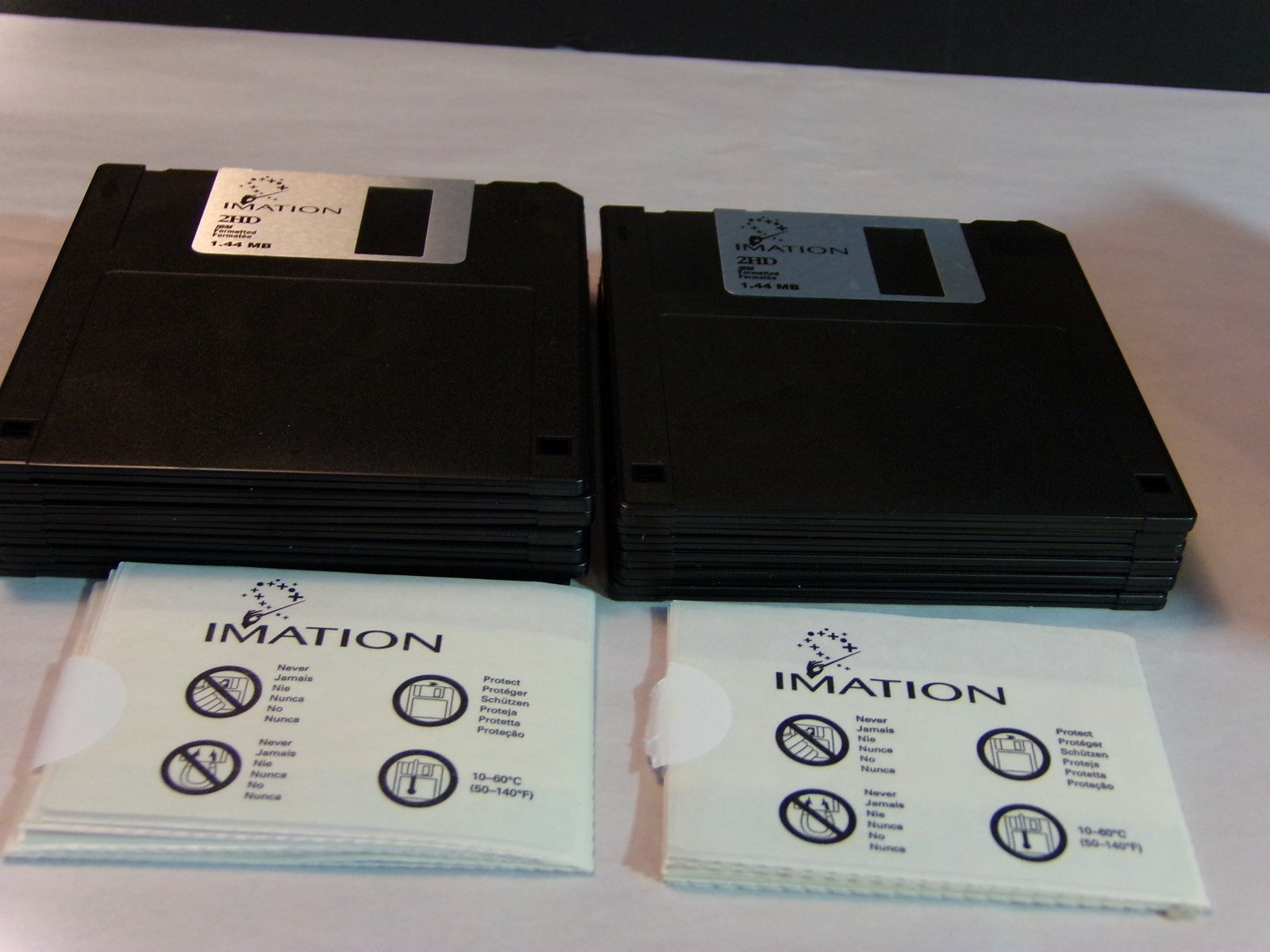 IMATION 2HD IBM Formatted Diskettes Write On Label 13 Diskettes | eBay