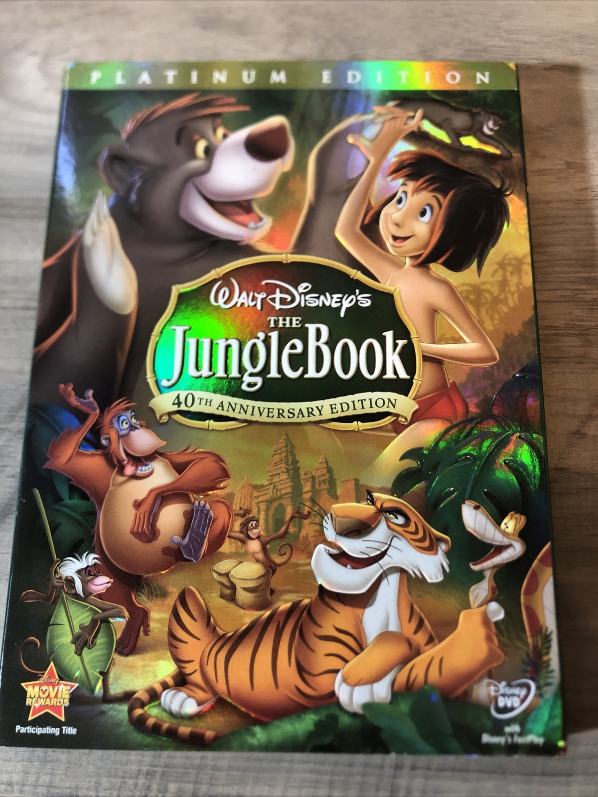 The Jungle Book (DVD, 2007, 2-Disc Set, 40th Anniversary Platinum ...