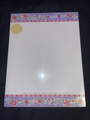 Christian Letterhead stationery Dayspring Bible Scripture Premium Paper ...