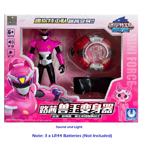 Miniforce Super Dino Power Lucy Action Figure Robot Sound Light kids ...