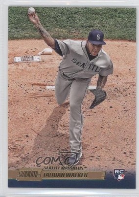 2014 Topps Stadium Club Gold Foil Taijuan Walker #76 Rookie RC | eBay