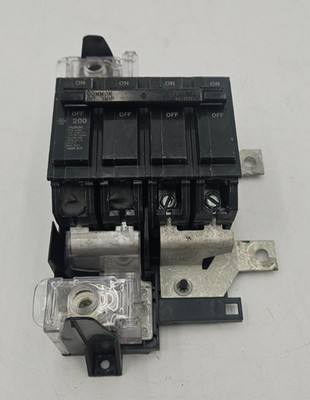 GE Main Breaker THQMV200 200A 120/240V 2P With Lugs 200 Amp 2 Pole Used ...