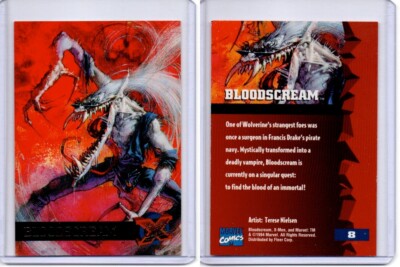 1995 Fleer Ultra, X-Men, Marvel, #8 Bloodscream | eBay