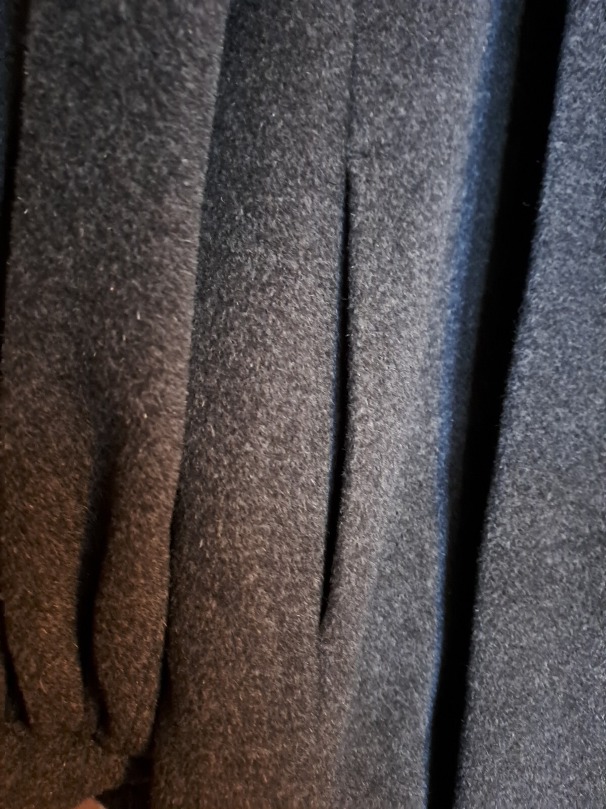 Jaeger Charcoal Grey Coat Superior Quality Soft Angora Wool 14 Wide ...
