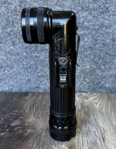 US Military TL-122 Flashlight Angled, Parts Or Repair As is, Including ...