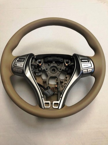 OEM 2013-2016 Nissan Altima Beige Polyurethane Steering Wheel SV 48430 ...