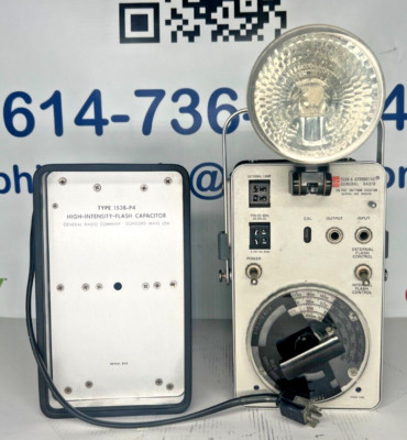 General radio Strobotac model 1538-A & 1538-P4 High Intensity Flash ...