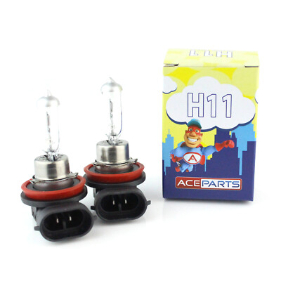 For Renault Fluence 55w Clear Halogen Xenon HID Front Fog Light Bulbs ...