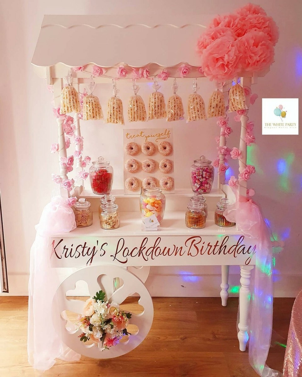 Sweet Cart Sign Wedding