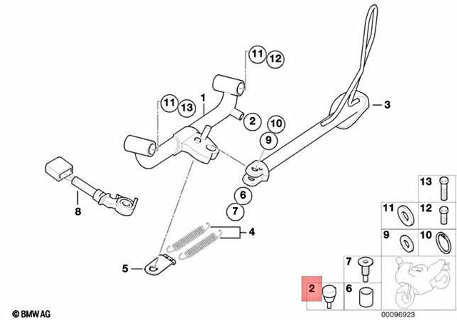 Genuine BMW 89V K07 K14 K21 K22 K23 K32 K33 K40 K41 Bump Stop H 10 ...