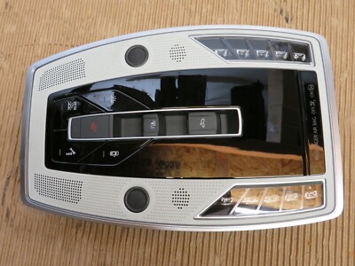 2019-2021 AUDI A8 S8 ROOF HEADLINER OVERHEAD CONSOLE CONTROL SWITCH OEM ...
