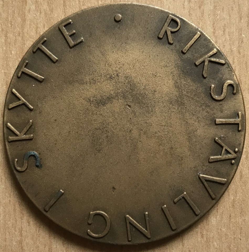 Table medal AJ49 National competition in Shooting - Sweden - Bronze ...