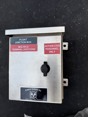 Control Systems Inc. Lift Station Stainless Steel Float Junction Box ...