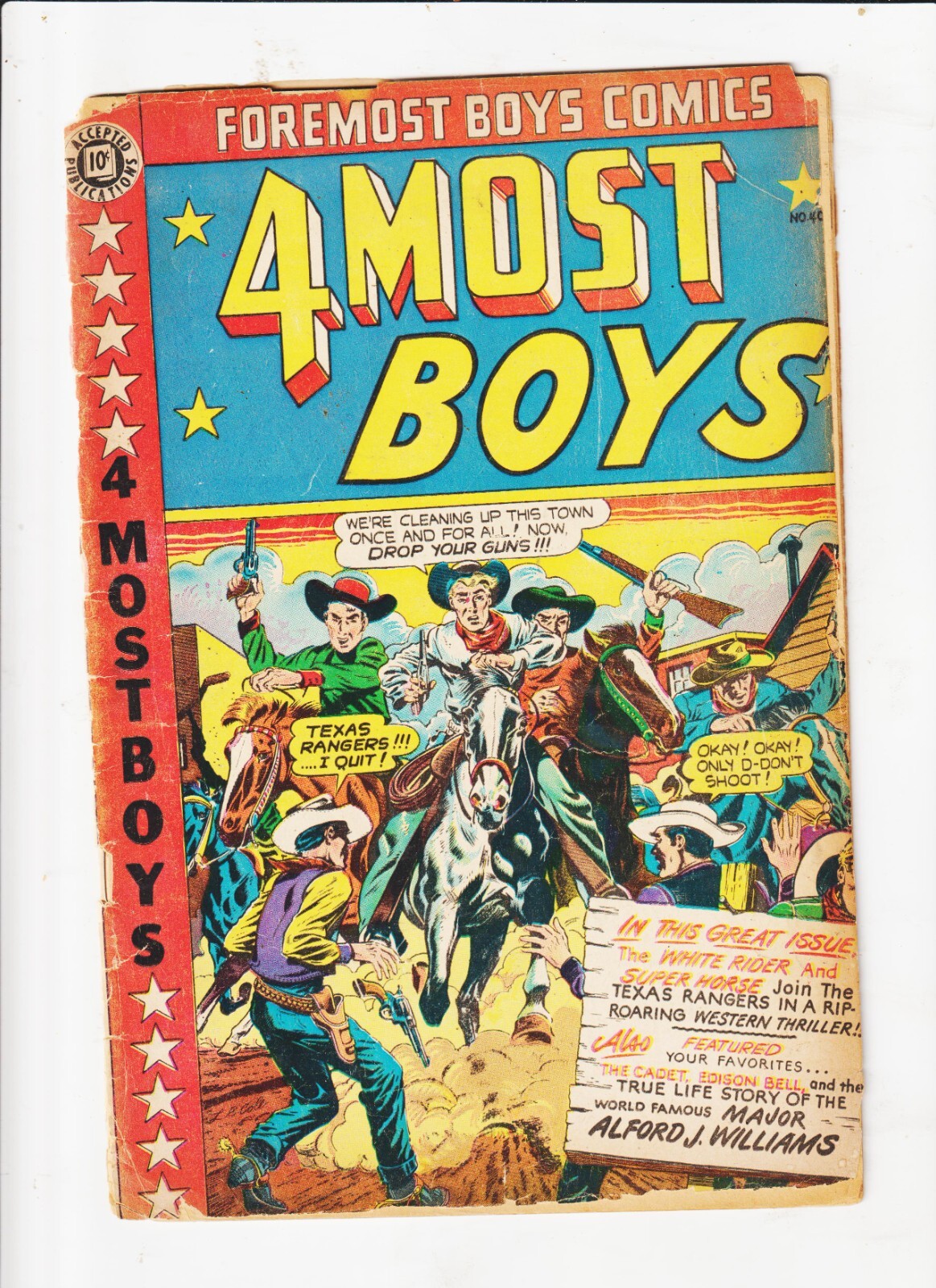 4 MOST / 40 /golden age COMIC L.B. COLE WESTERN COVER | eBay