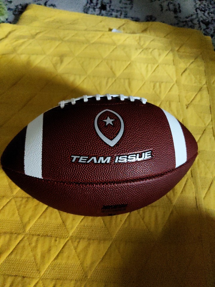 New Football NFHS / NCAA Regulation Size Game Ball Composite brown ...
