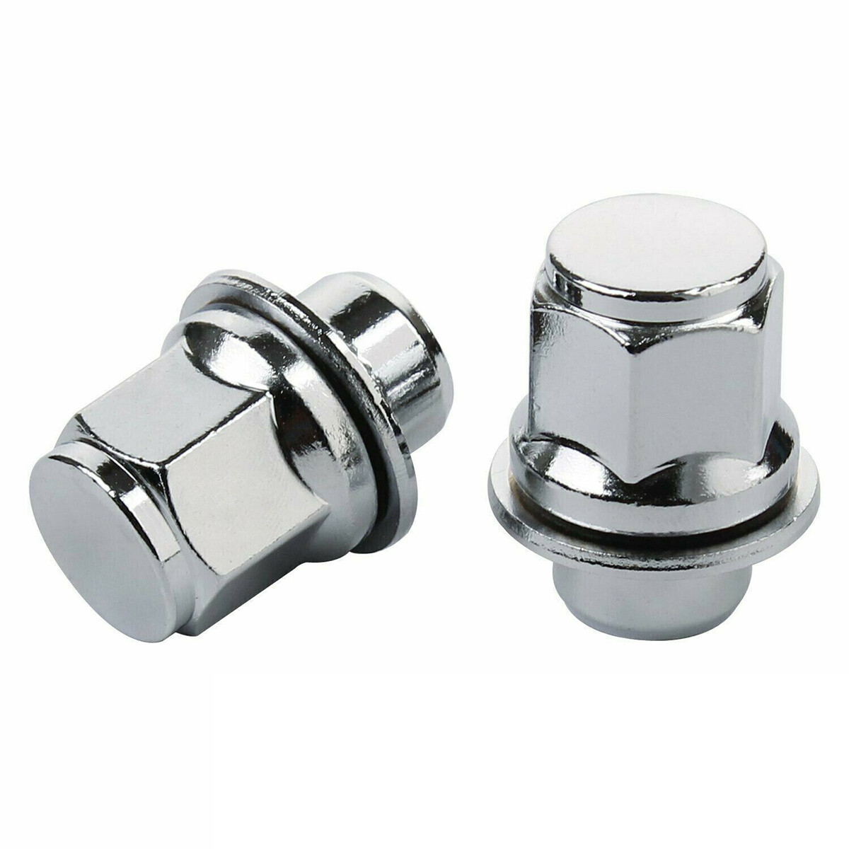 Fits Jaguar XF OE Style Alloy Wheel Nuts M12 X 1.5 Chrome 19MM Hex Nut ...
