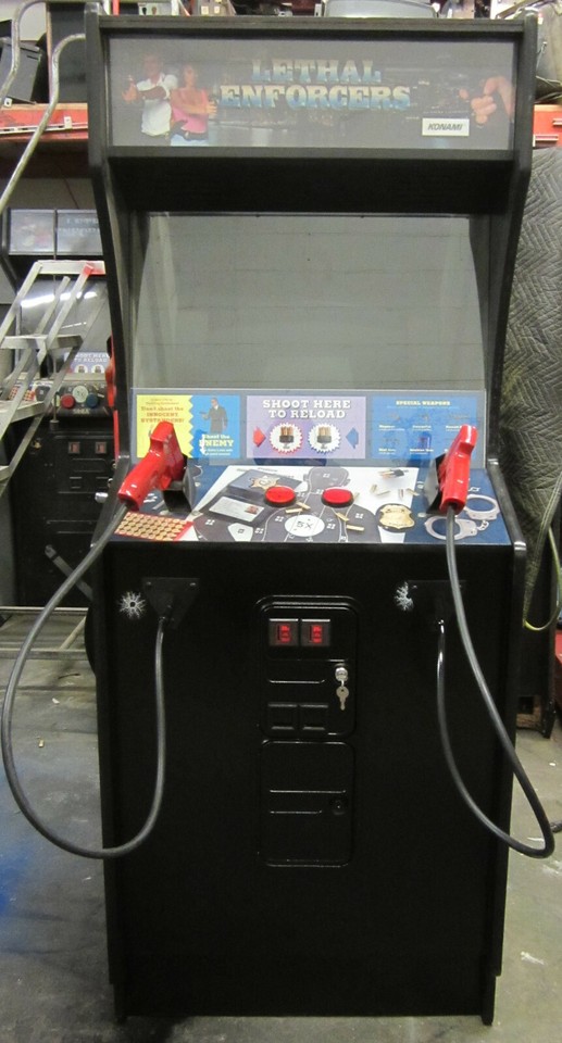 LETHAL ENFORCERS ARCADE MACHINE by KONAMI (Excellent Condition) *RARE ...