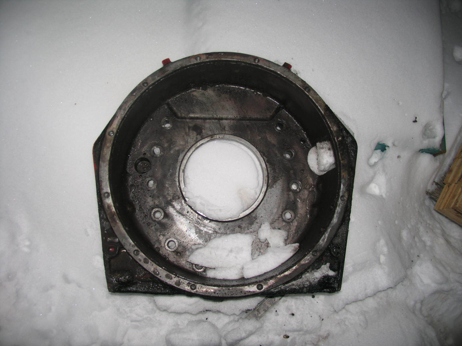 CUMMINS ISX Engine Bell Housing Peterbilt IH KW Ford Semi Truck | eBay